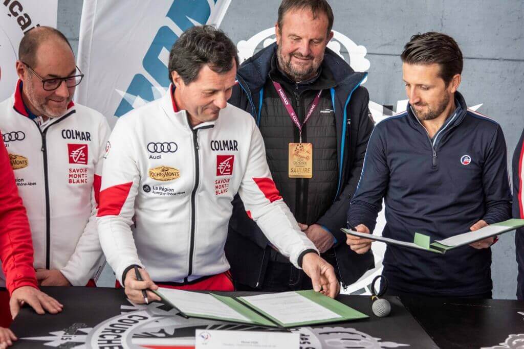 POMA Official partner of the French Ski Federation - POMA