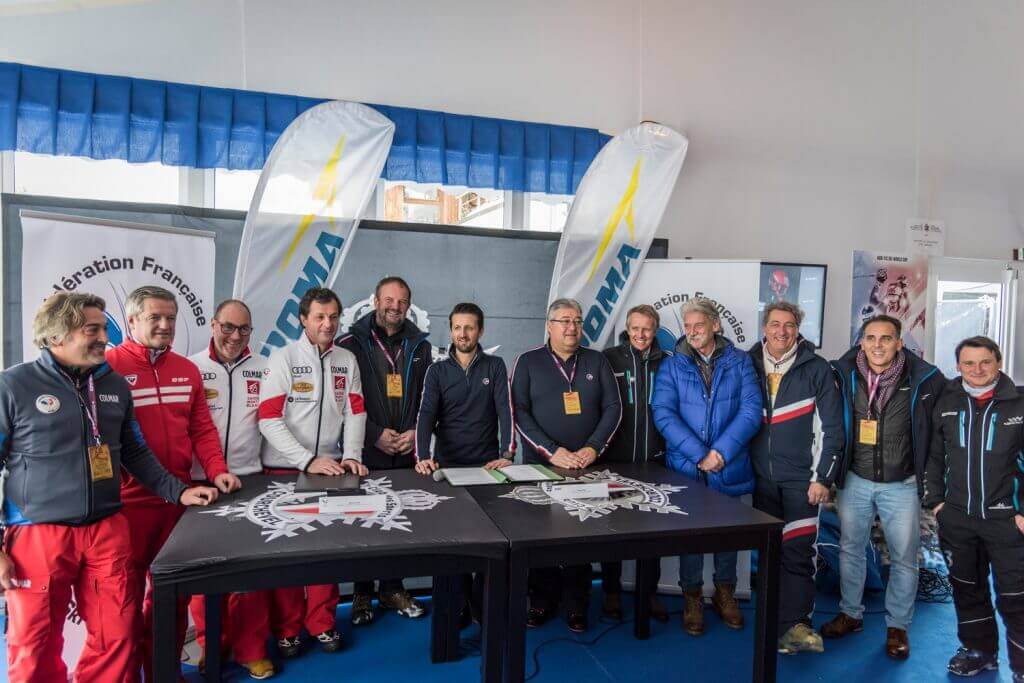 POMA Official partner of the French Ski Federation - POMA