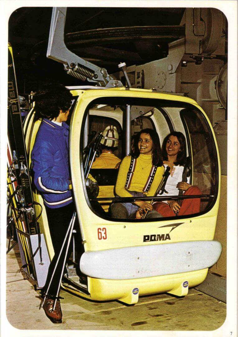 L'histoire de POMA - POMA, le transport par câble depuis 80 ans