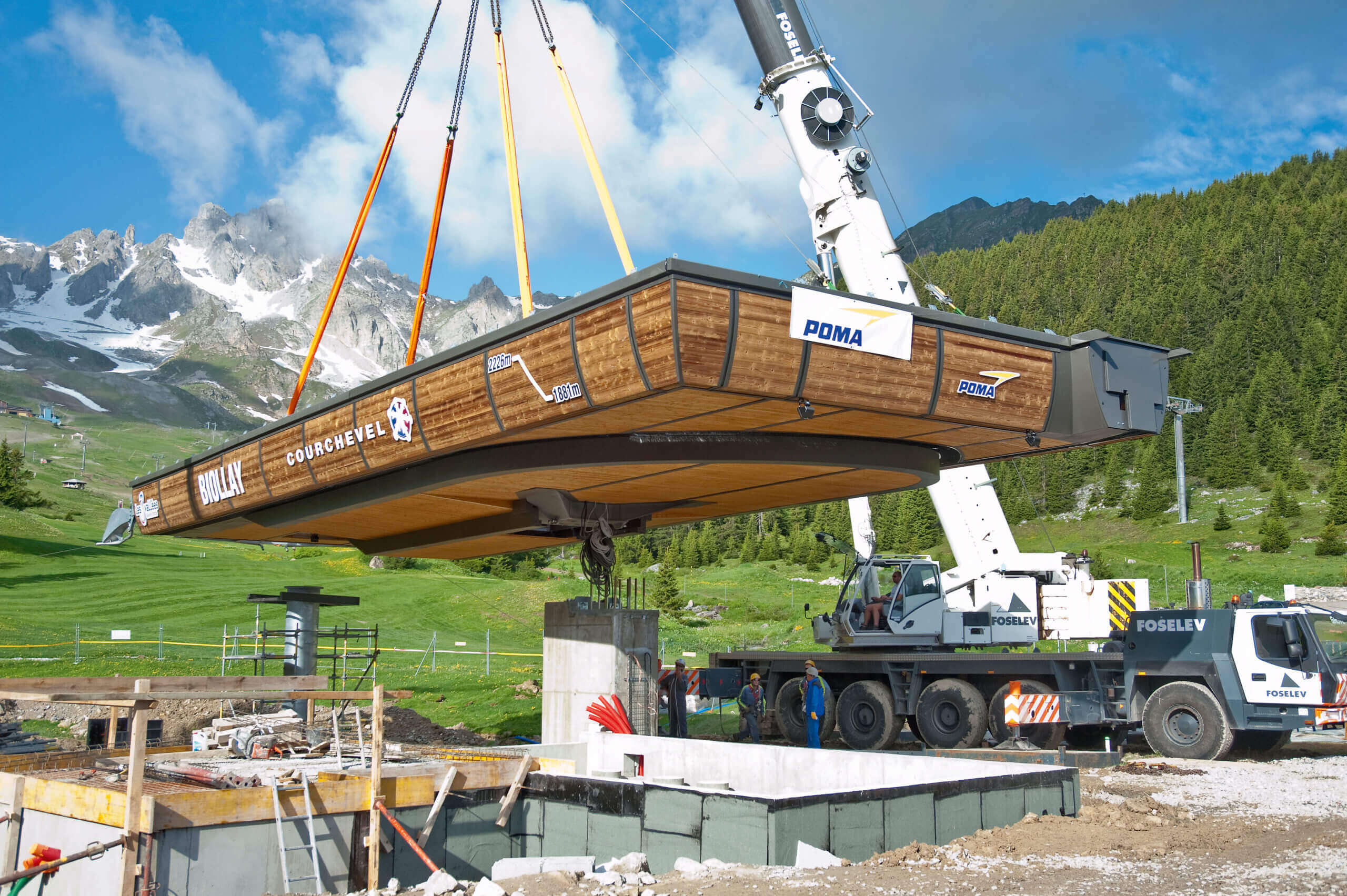 L'histoire de POMA - POMA, le transport par câble depuis 80 ans