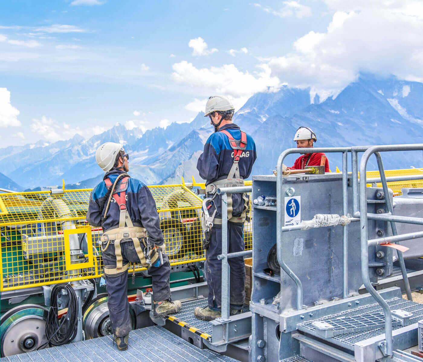 COMAG - Assembly & Maintenance of POMA ropeway