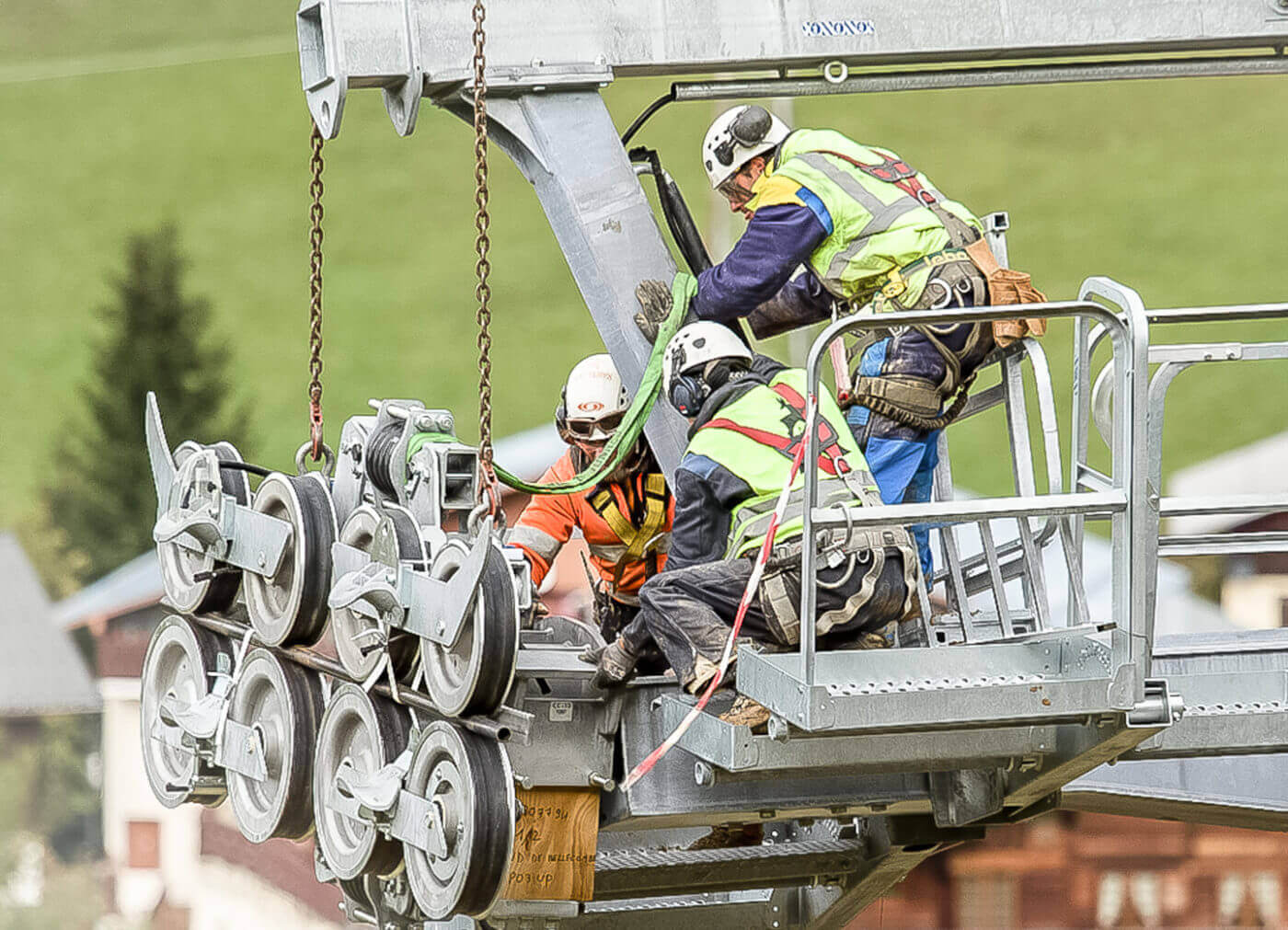 COMAG - Assembly & Maintenance of POMA ropeway