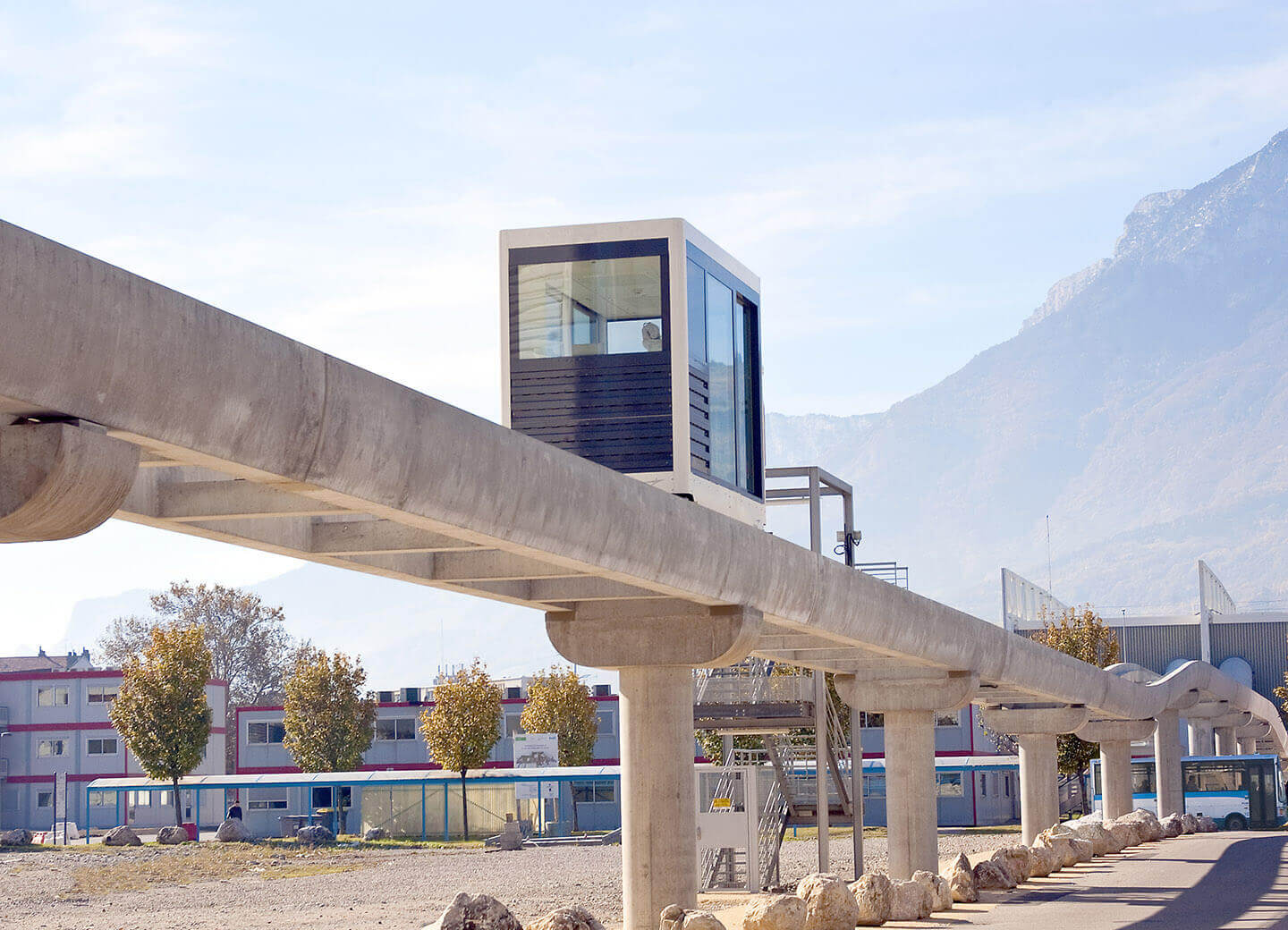 Funicular for urban, touristic and industrial application - POMA