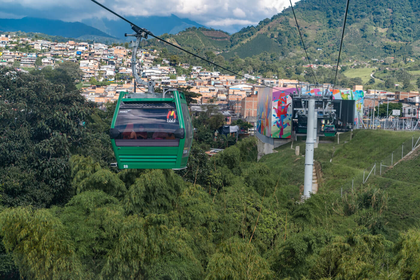 Pereira Megacable Gondola lift - Colombia - POMA