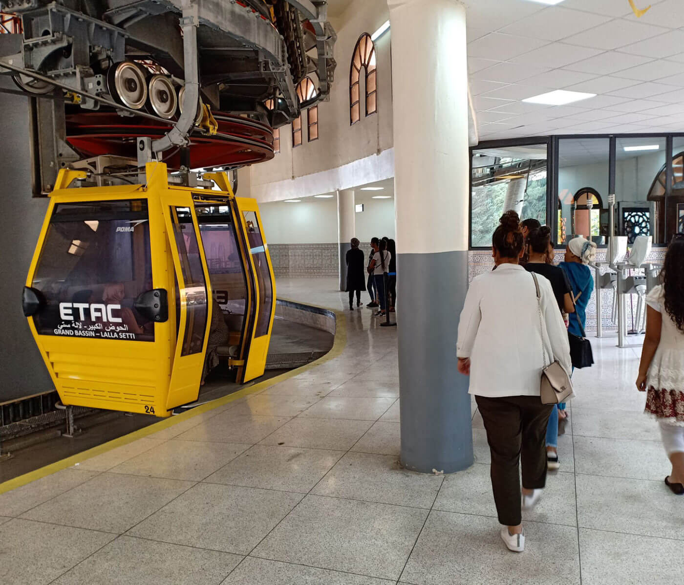 ETAC - Le transport par câble POMA en Algérie