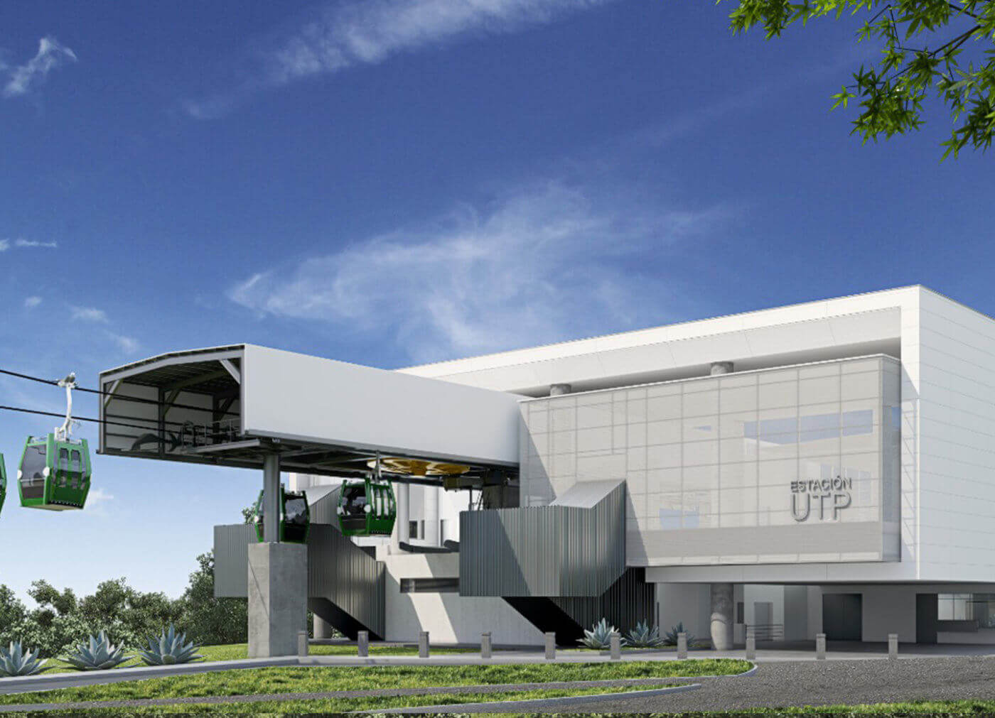 Téléo, the Urban 3S cable car in Toulouse - POMA