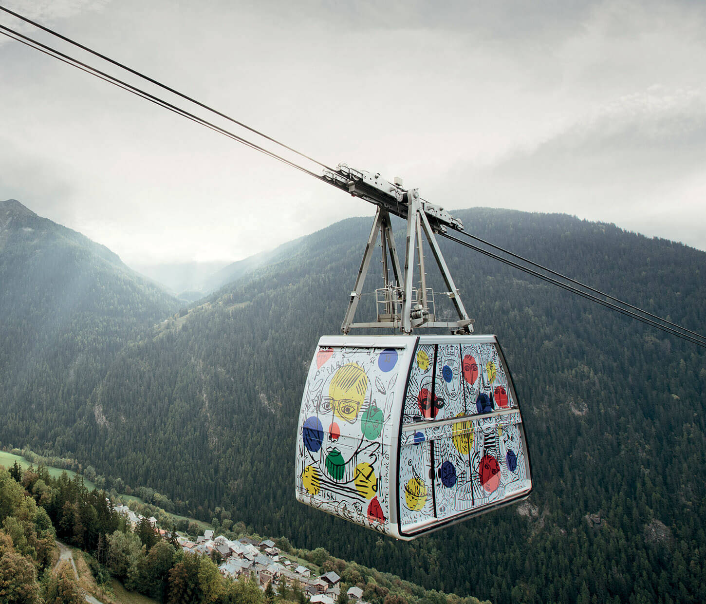 Plan Joran gondola lift • Chamonix - France - POMA