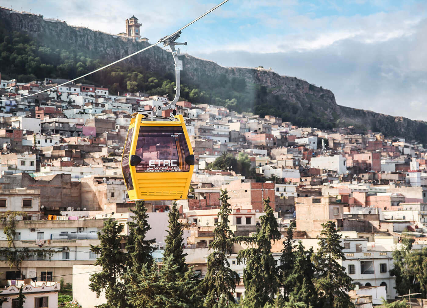 La télécabine touristique Tlemcen, en Algérie - POMA