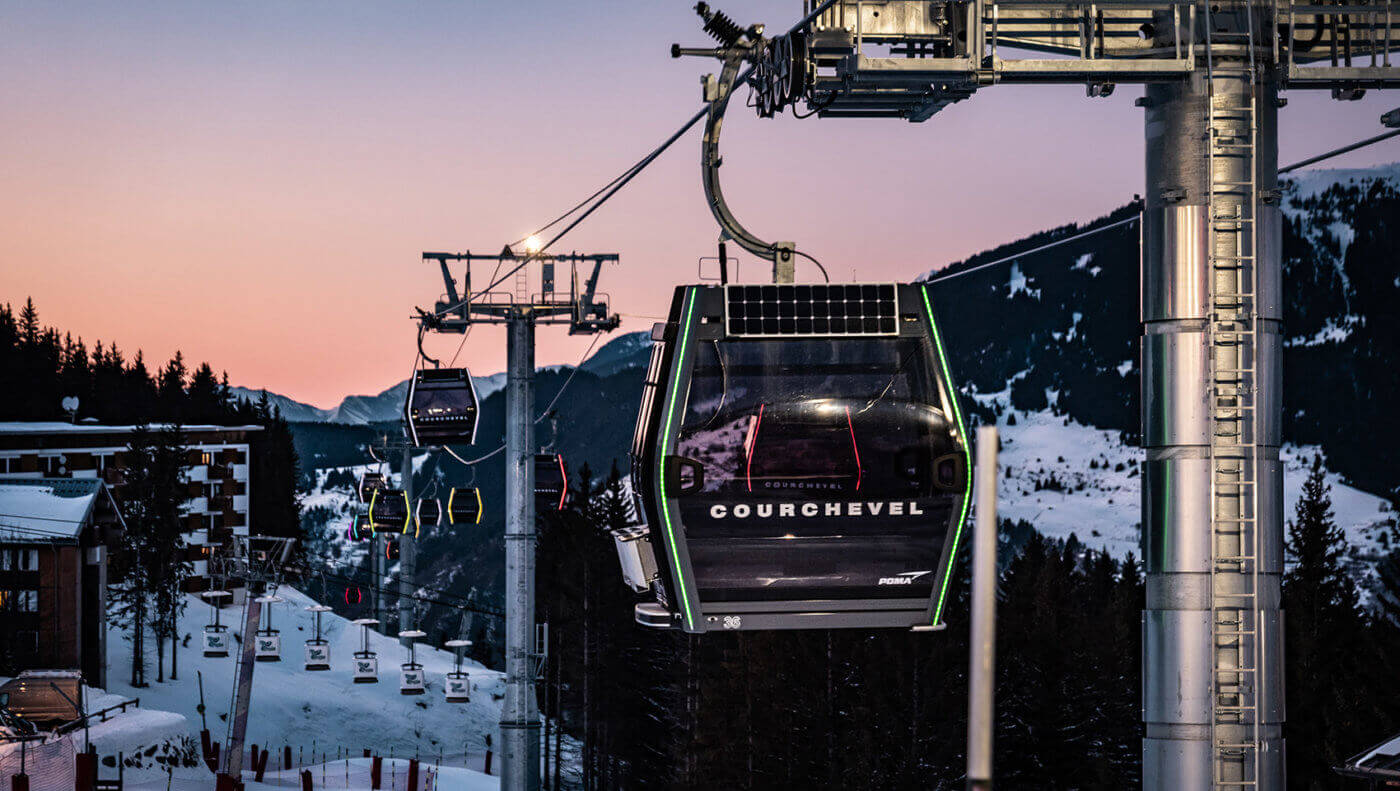 Le Praz gondola lift - 3 vallées - Courchevel - POMA