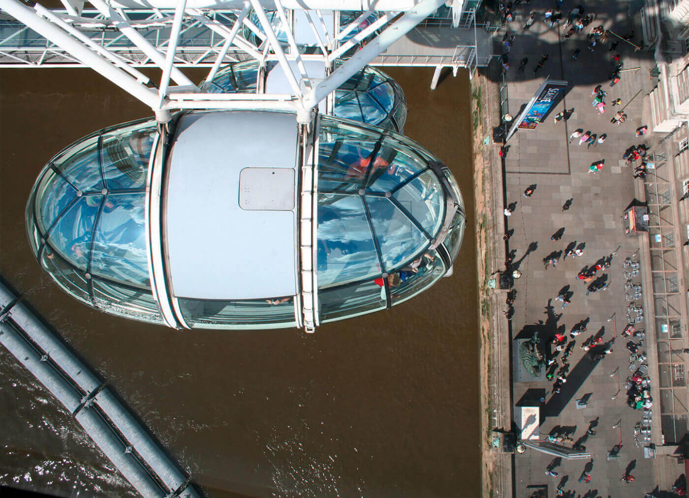 London Eye Inside Capsule