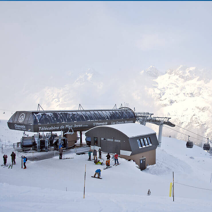 Plan Joran gondola lift • Chamonix - France - POMA