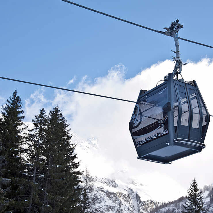Plan Joran gondola lift • Chamonix - France - POMA