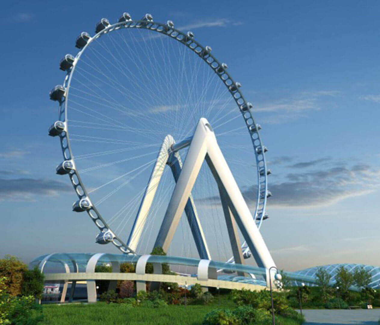 The High Roller • La grande roue d'observation de Las Vegas - POMA