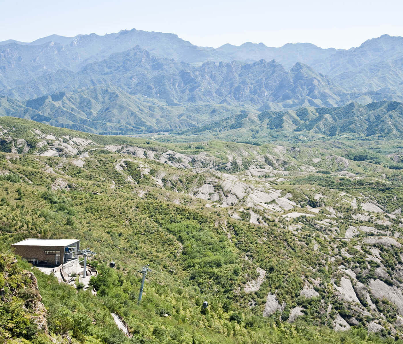 Simatai Great Wall Lift • touristic gondola lift in China - POMA