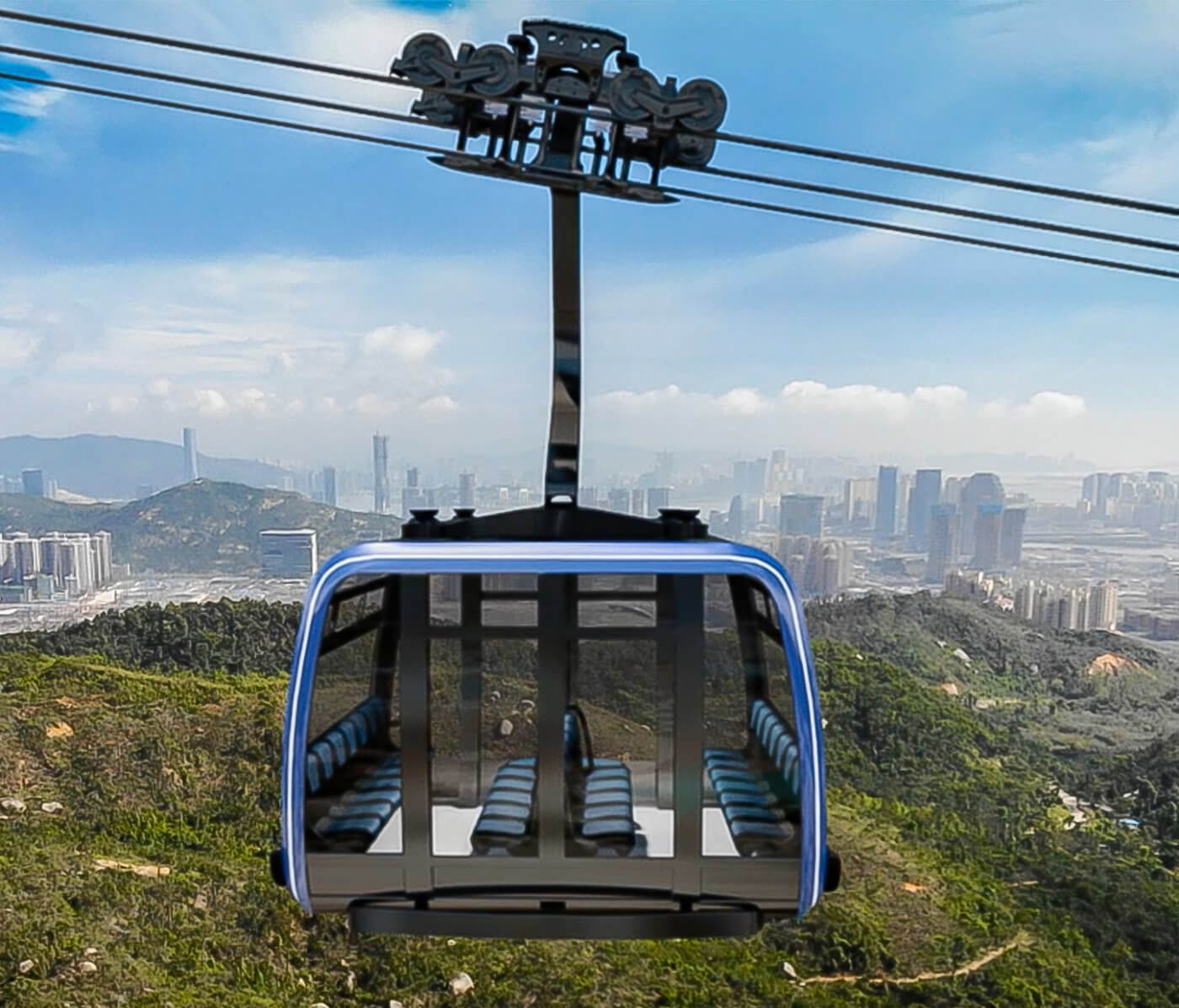 POMA Beijing - Operation & Maintenance of POMA ropeways in China