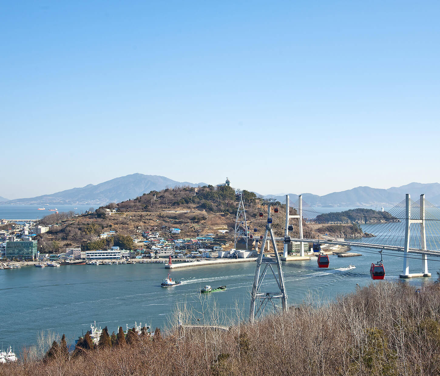 Yeosu Cablecar • Touristic gondola lift in South Corea - POMA