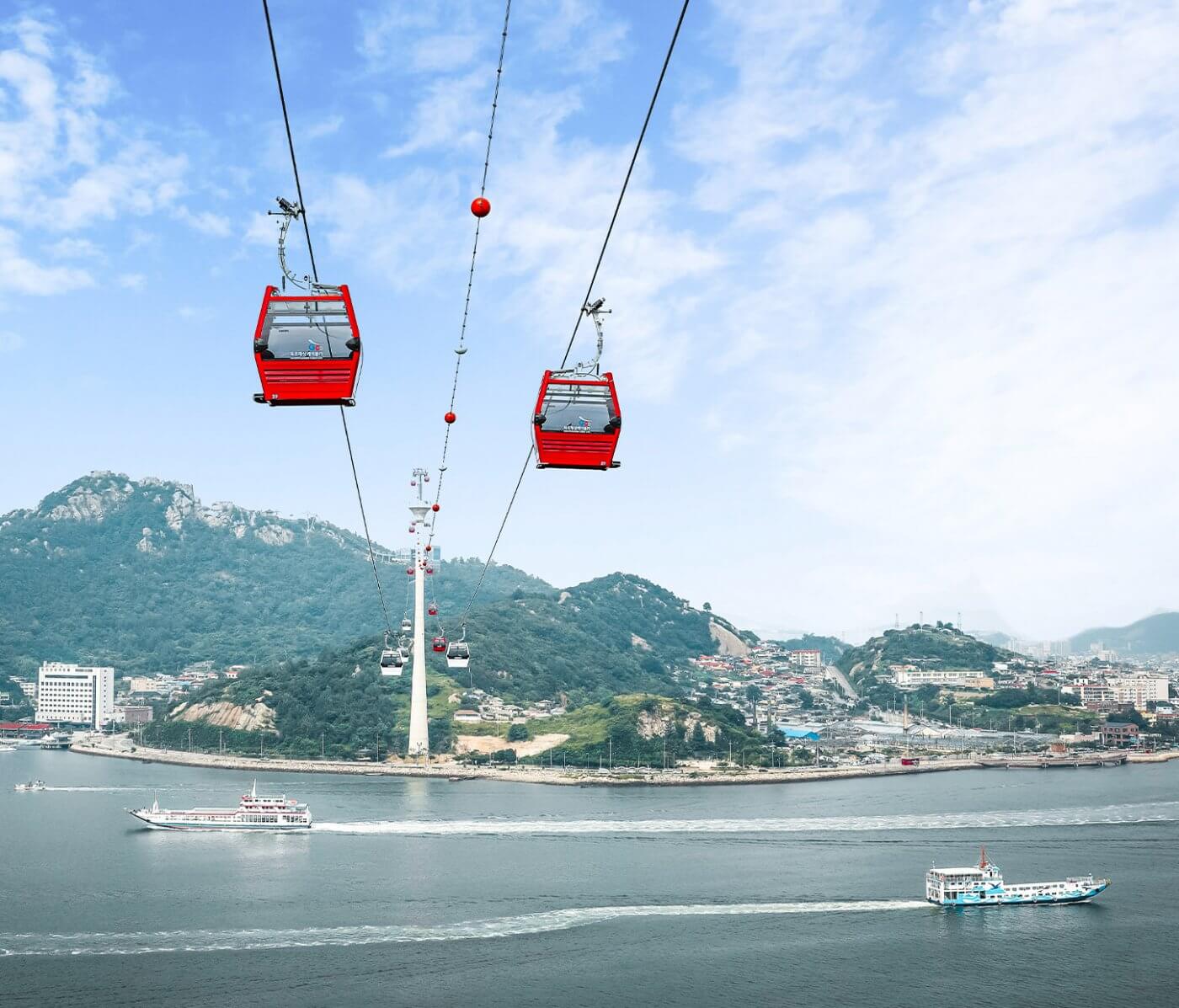 Mokpo Marine Cable Car, a technical feat by POMA