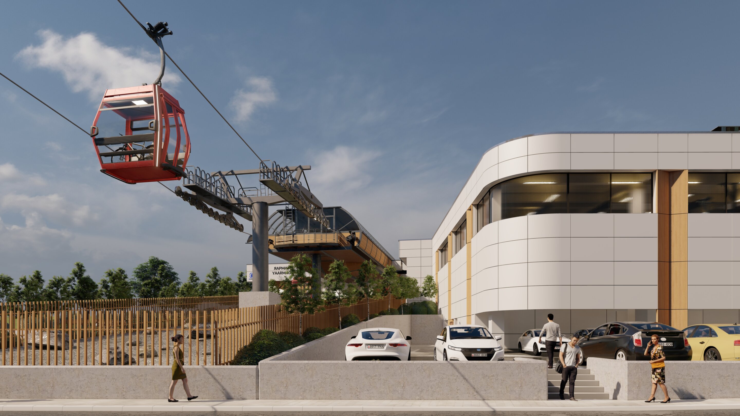 Ropeways project in Ulaanbaator, POMA in Mongolia