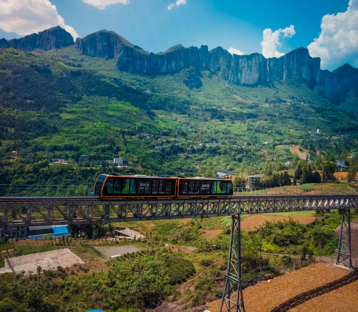 Enshi Grand Canyon Funicular - POMA