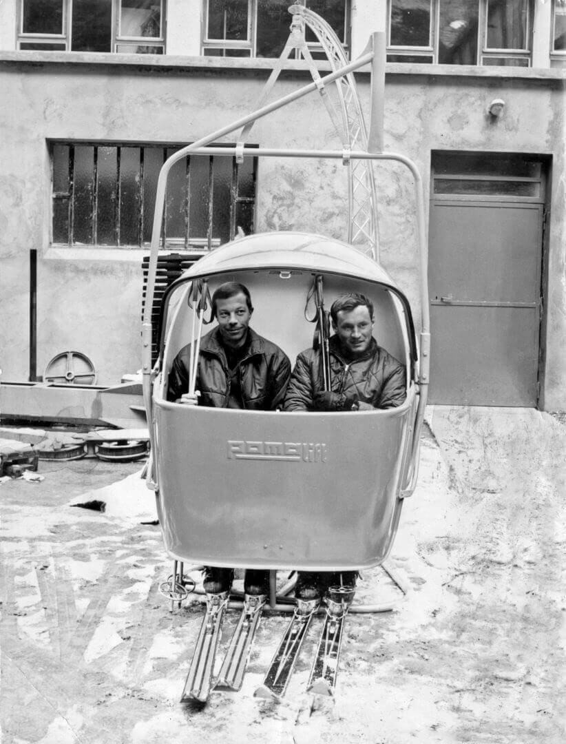 L'histoire de POMA - POMA, le transport par câble depuis 80 ans