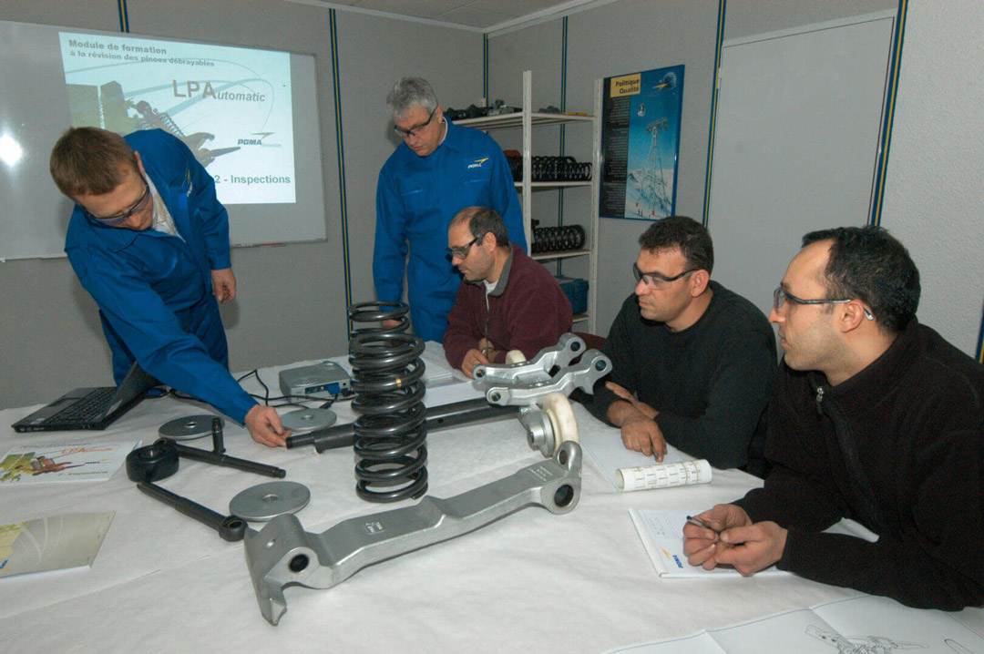 L'histoire de POMA - POMA, le transport par câble depuis 80 ans