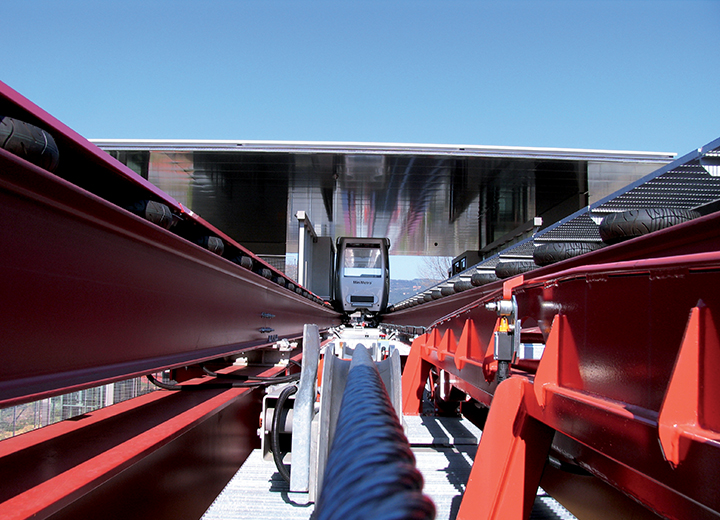 Automated People Mover - APM - POMA ropeway system