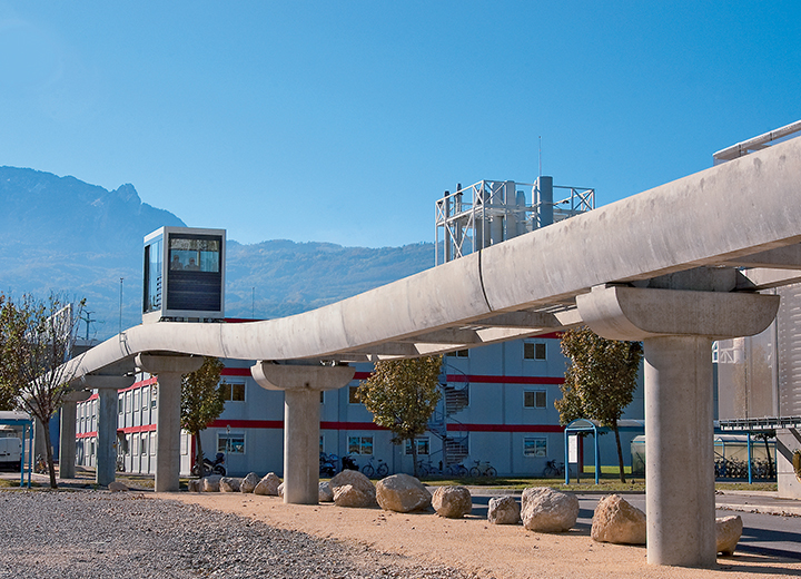 Automated People Mover - APM - POMA ropeway system