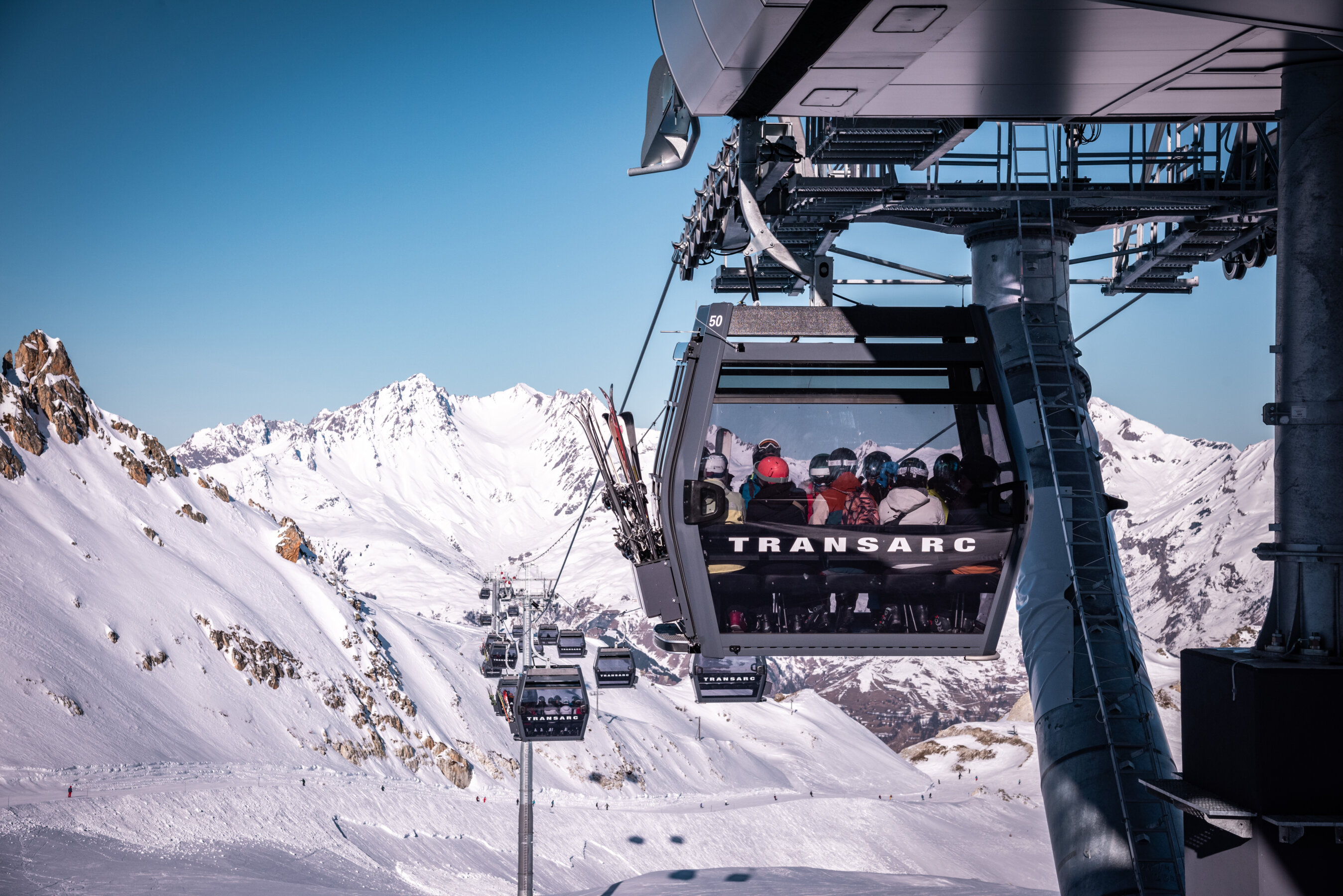 Télécabine Transarc les Arcs