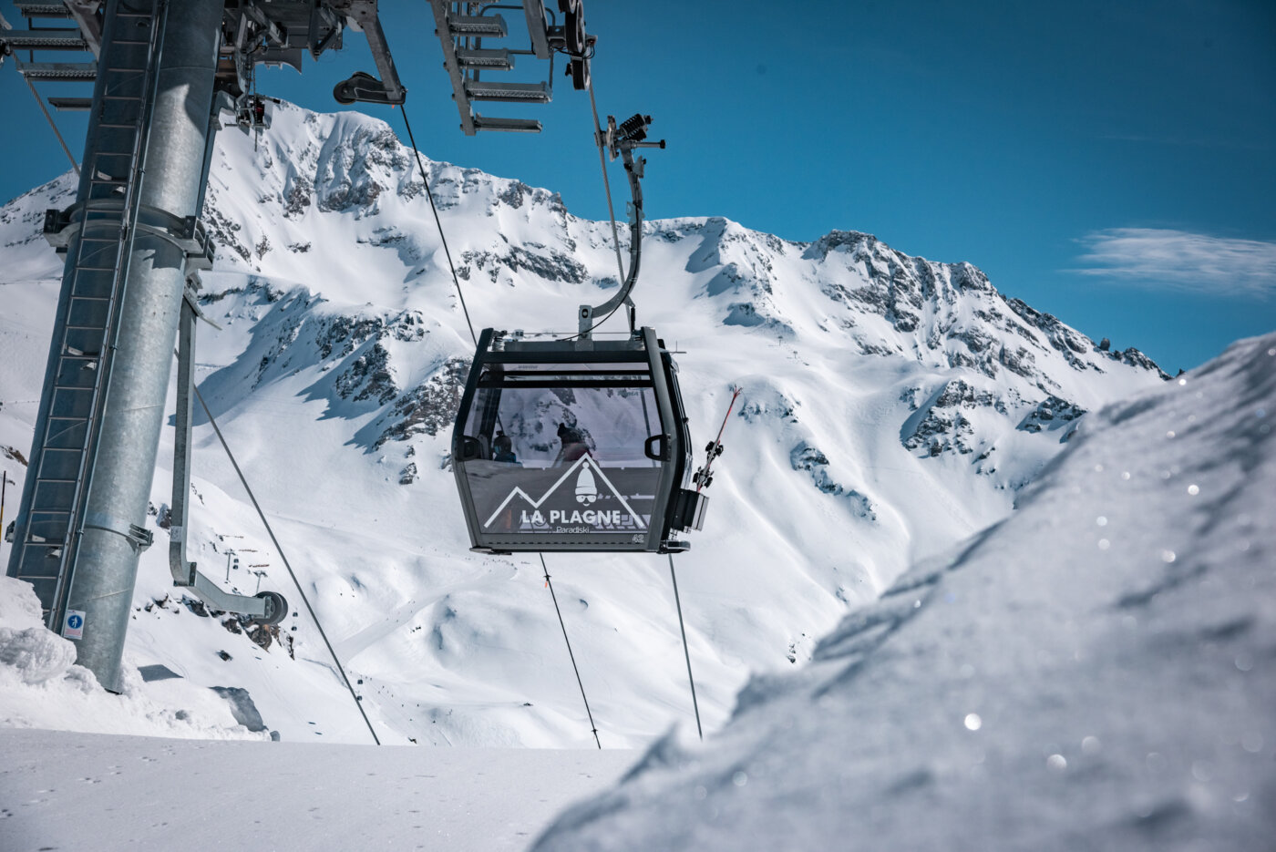 La Plagne - Glaciers cable car